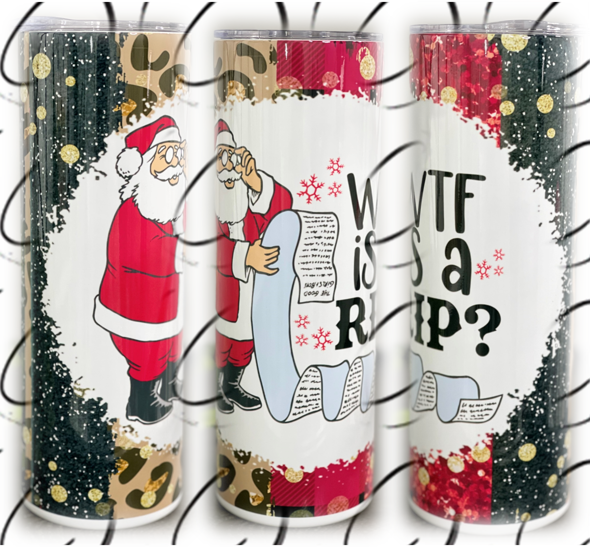 WTF Is A RIP? 20oz Skinny Tumbler – Sweet Sunshine